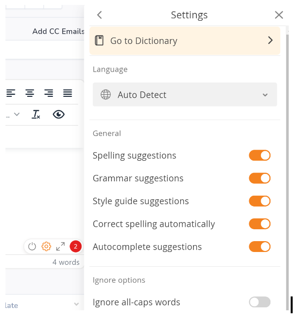Spelling and grammar checker